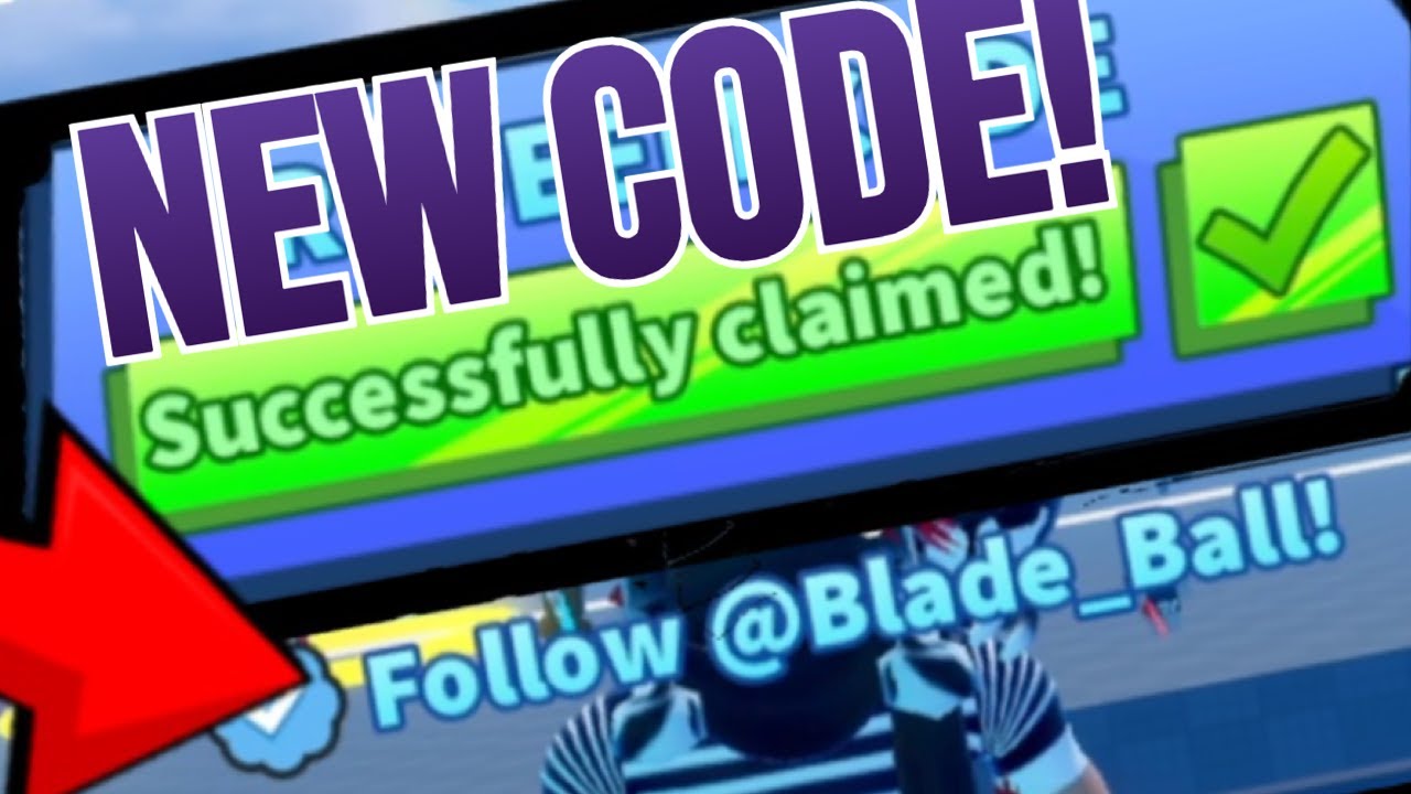New Blade Ball Code! Get A FREE SWORD - YouTube