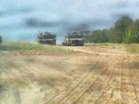 m1 a1 abrams firing - YouTube