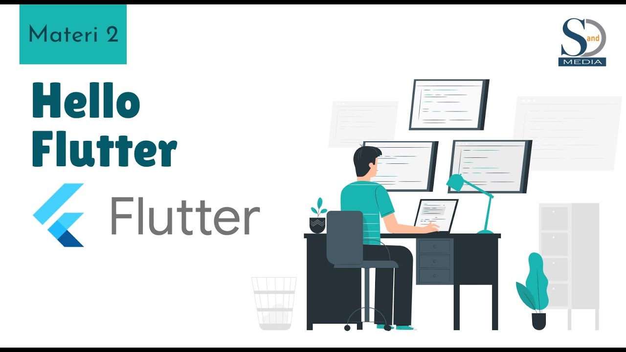 MEMBUAT PROJECT DI FLUTTER - 2 - YouTube