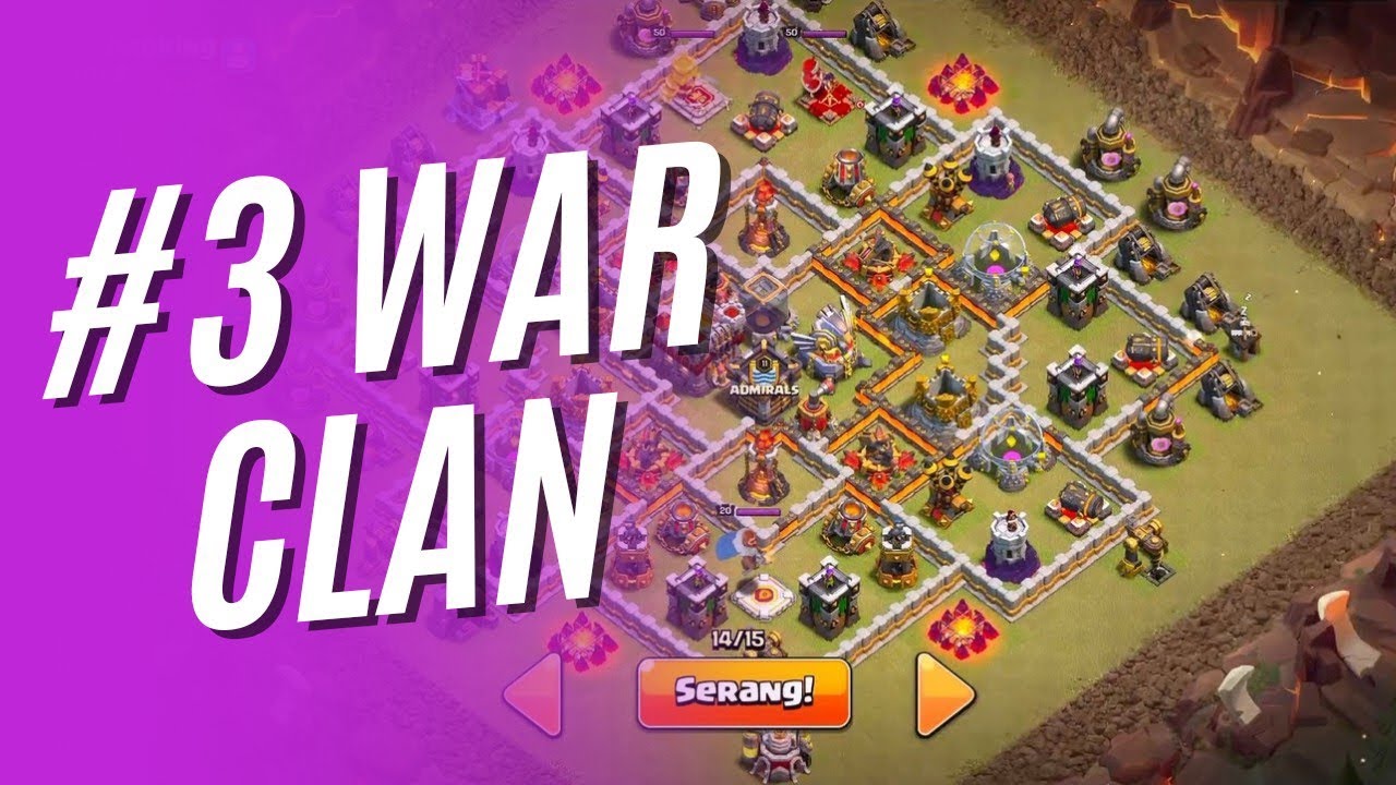 #3 WAR CLAN CLASH OF CLANS - YouTube