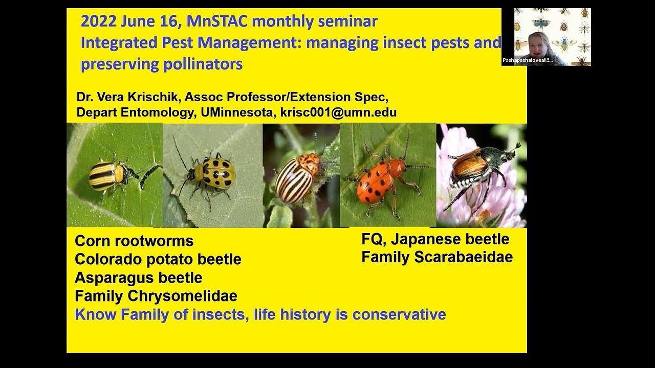 Integrated Pest Management: managing insect pests and preserving ...