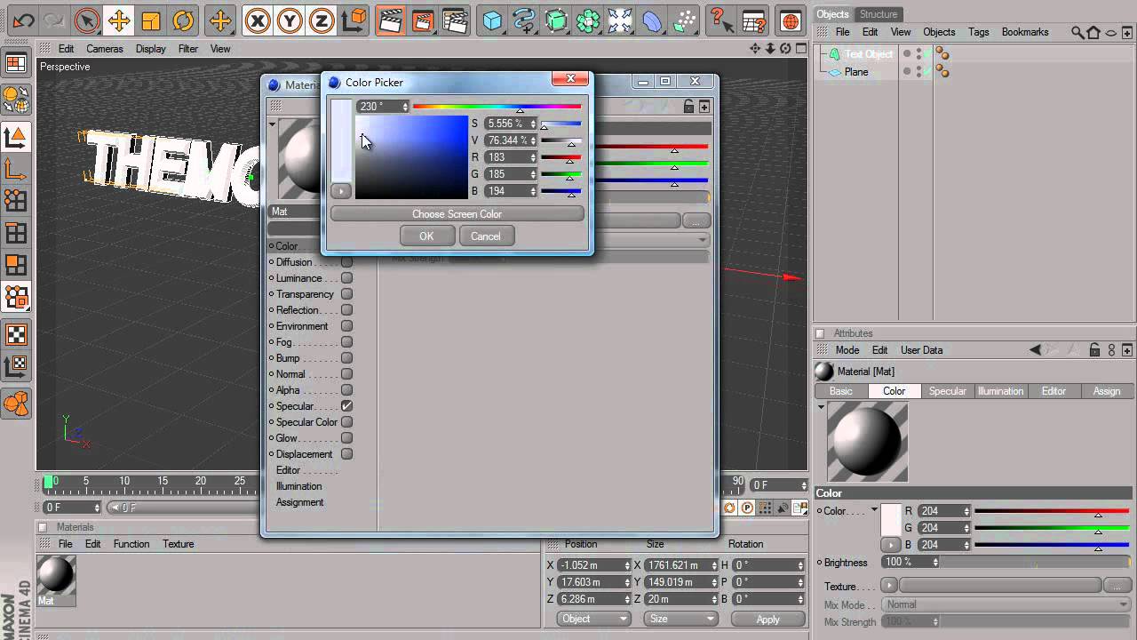 HOW TO MAKE YOUR OWN COSTOM BACKGROUND IN CINEMA 4D - YouTube