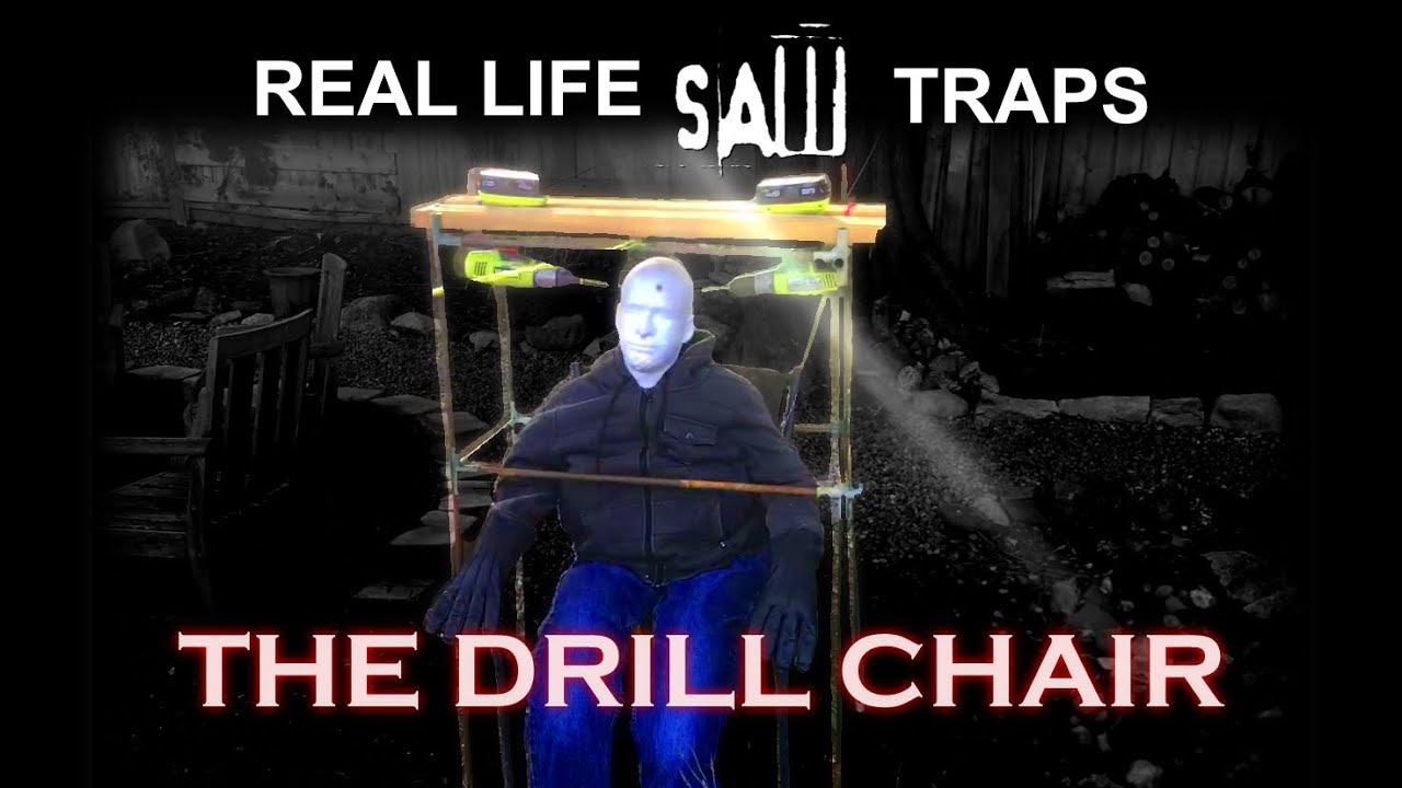 Real Life SAW Trap: The Drill Chair - YouTube