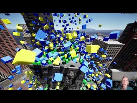 Tear Up Unreal Chaos Physics Cached Replay Fluid Simulation Blueprint Tutorial Devlog #7 gamedev ...
