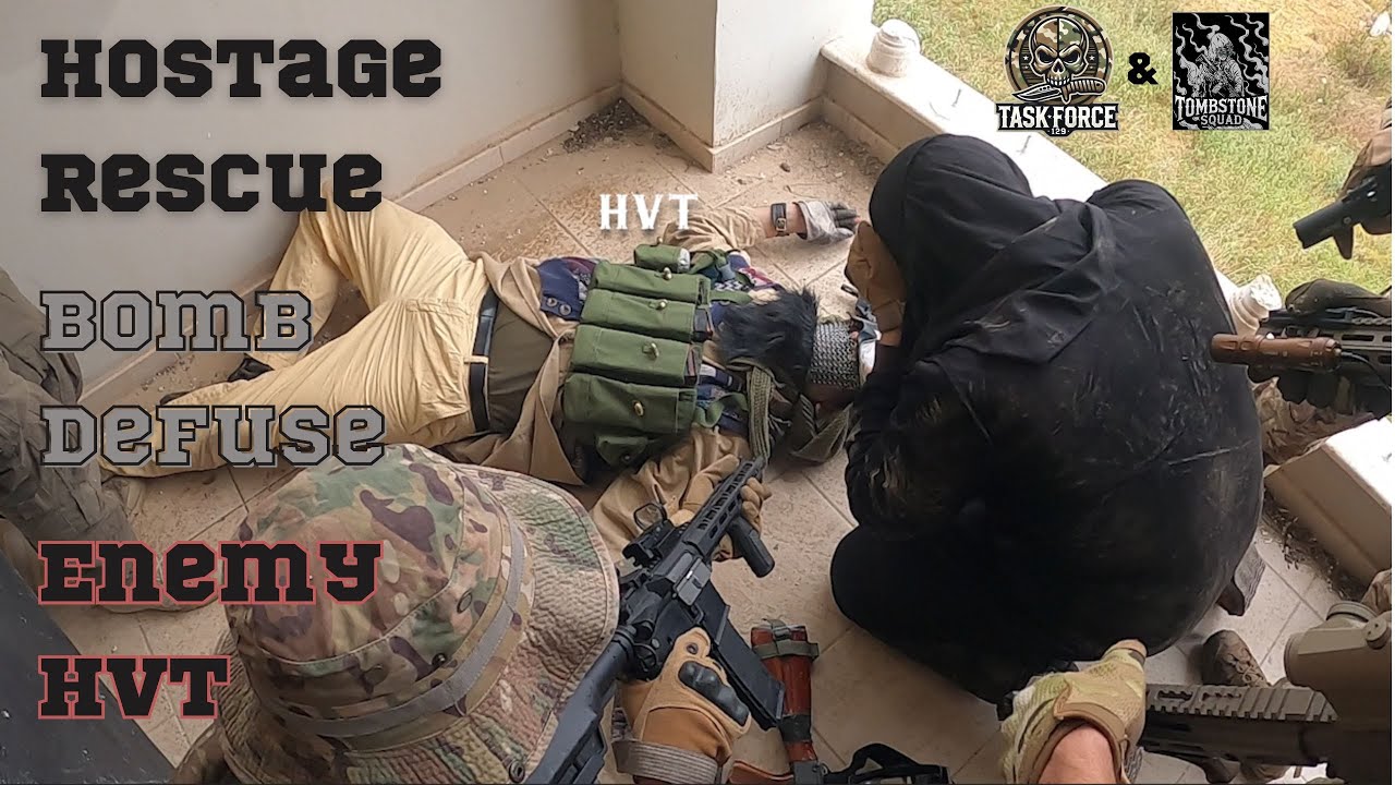 Cyprus Airsoft - Hostage Rescue - Bomb Defuse - Enemy HVT (Ghetto CQB ...