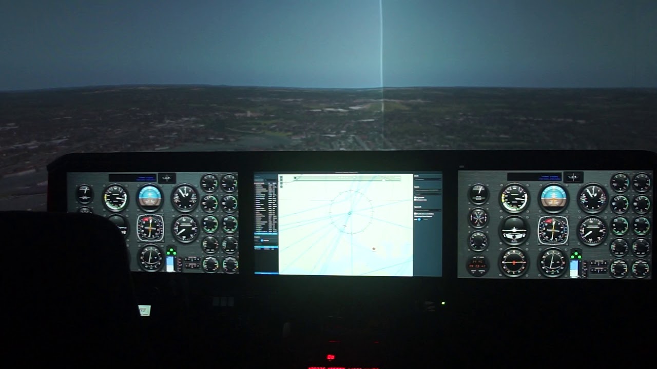 University Engineering Simulator - Flight Training Simulator - YouTube