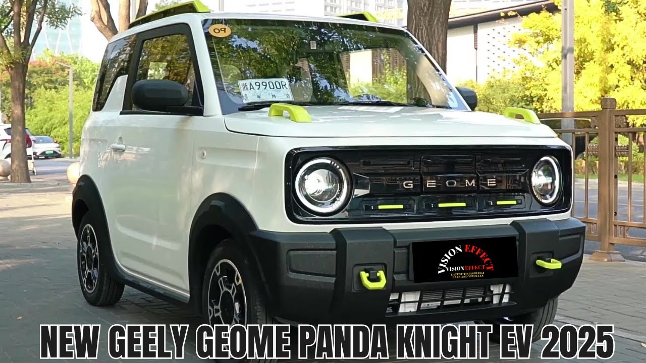 22kW DC Fast Charging | 210km Range | New Geely Geome Panda Knight EV ...
