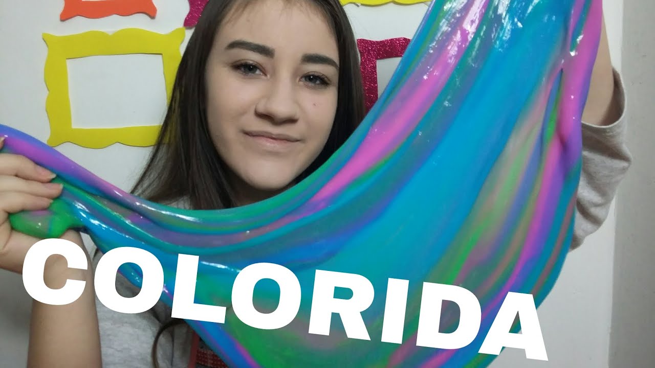 COMO FAZER AMOEBA ARCO- ÍRIS (COLORIDA) AMOEBA RAINBOW ( Color ...