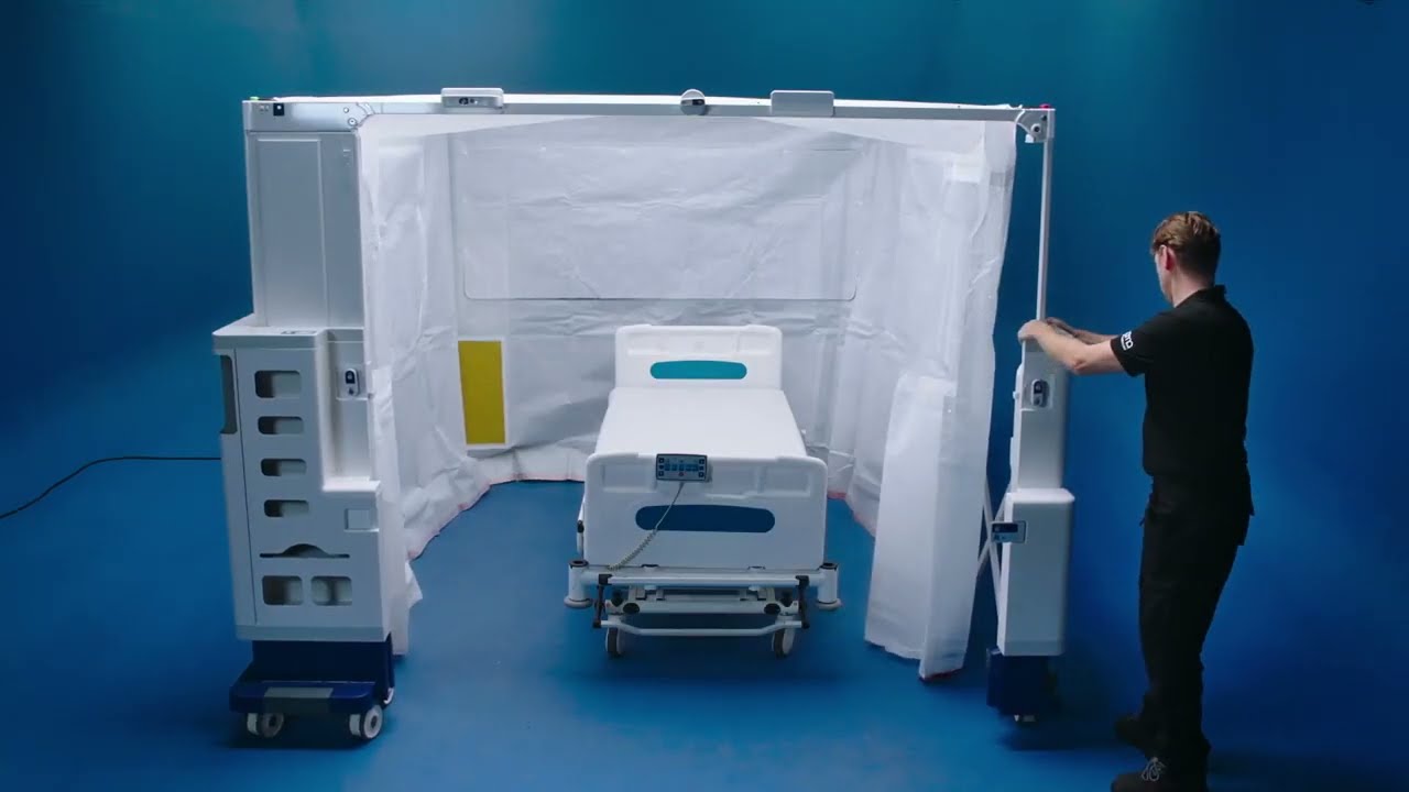 How to set up an instant patient isolation room | Rediroom - YouTube