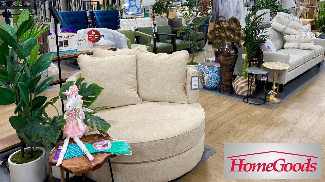 HOMEGOODS FURNITURE SOFAS ARMCHAIRS TABLES CONSOLES DECOR SHOP WITH ME ...