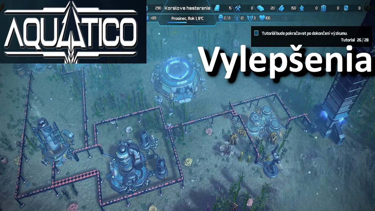 Aquatico #2 Naše podvodné mesto potrebuje rôzne vylepšenia - YouTube