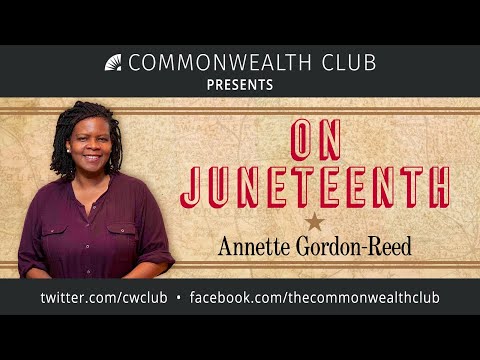 Annette Gordon-Reed: On Juneteenth - YouTube