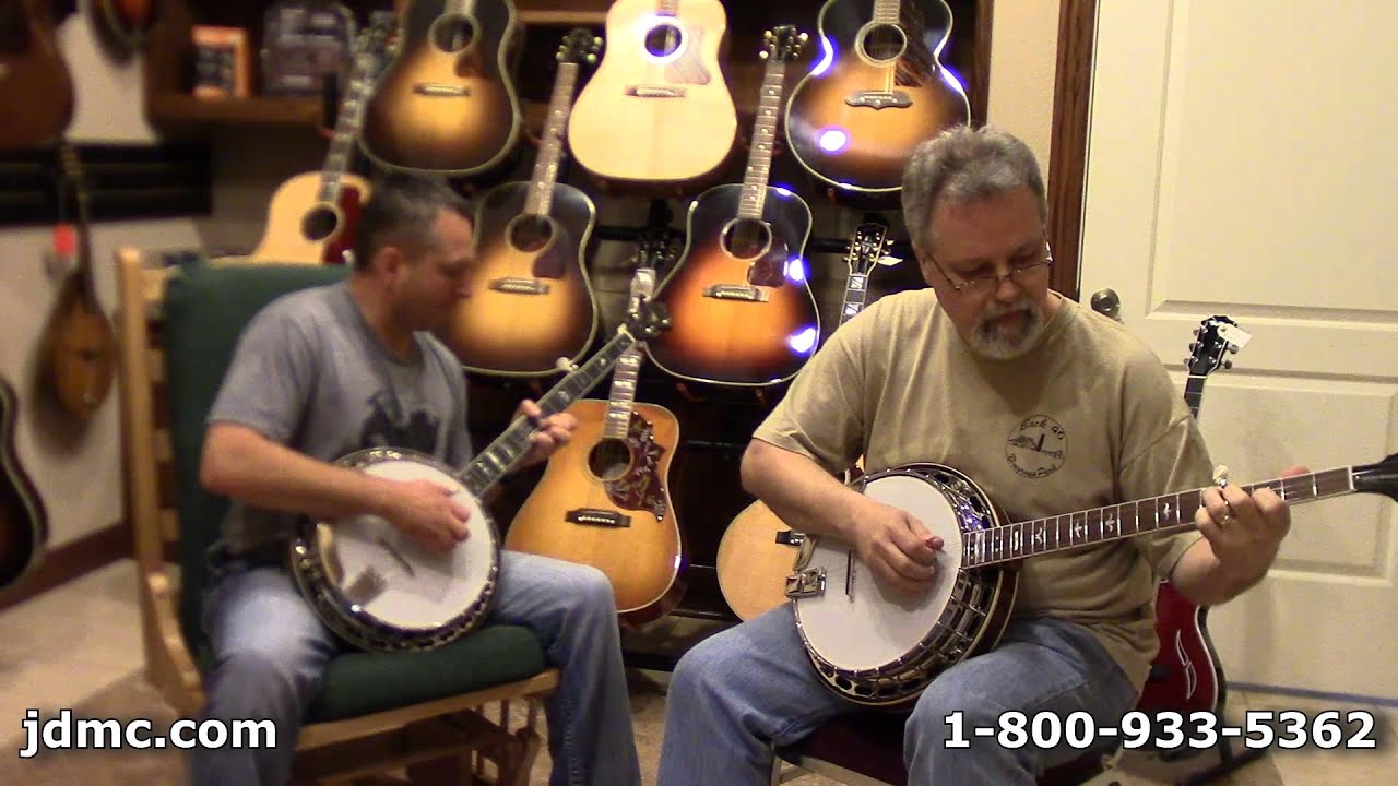 Melodic Banjo vs Scruggs Style Banjo on Huber Sammy Shelor and Stelling ...