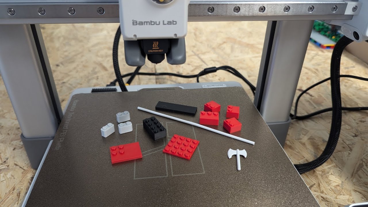 3D Printing Your Own Bricks: Can You Create LEGO®-Like Pieces? - YouTube