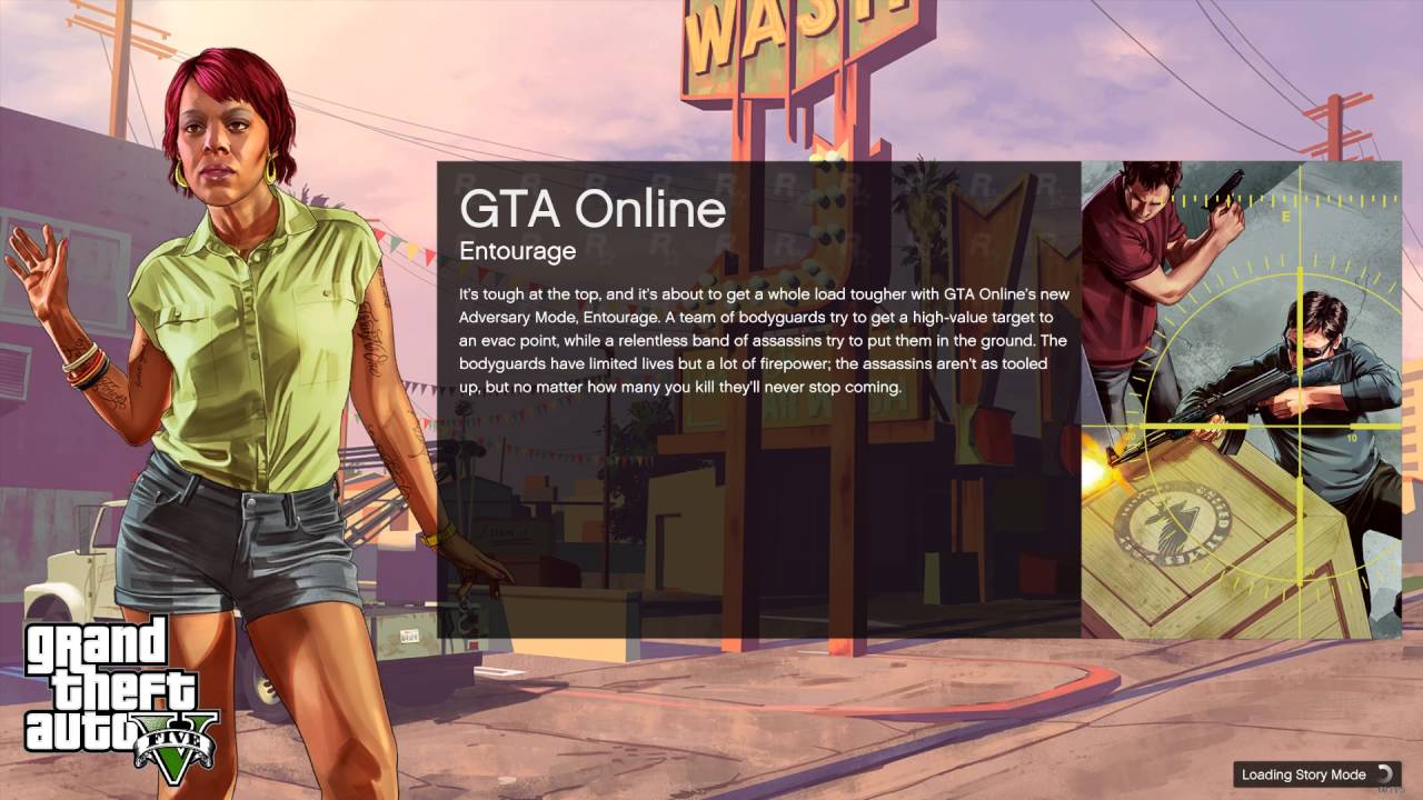 GTA V Singleplayer - Online - Choose Character - YouTube