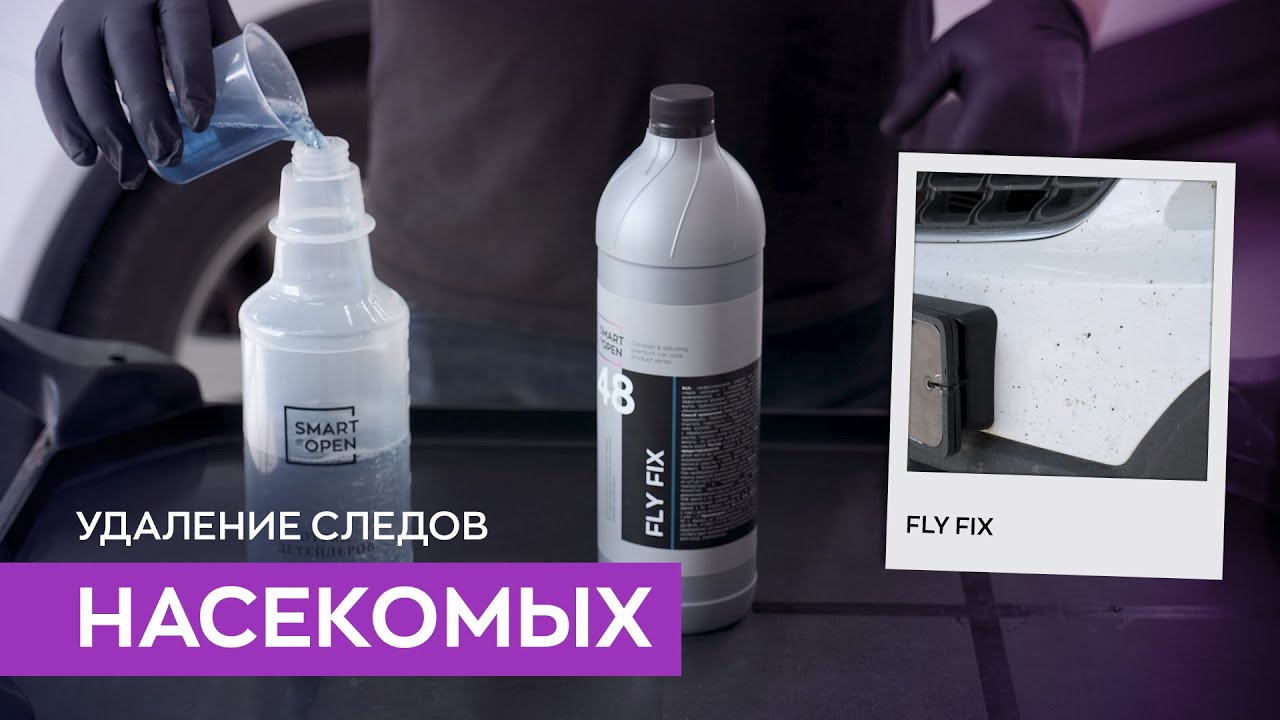Как удалить пятна от насекомых с кузова авто - Fly Fix | Smart Open ...