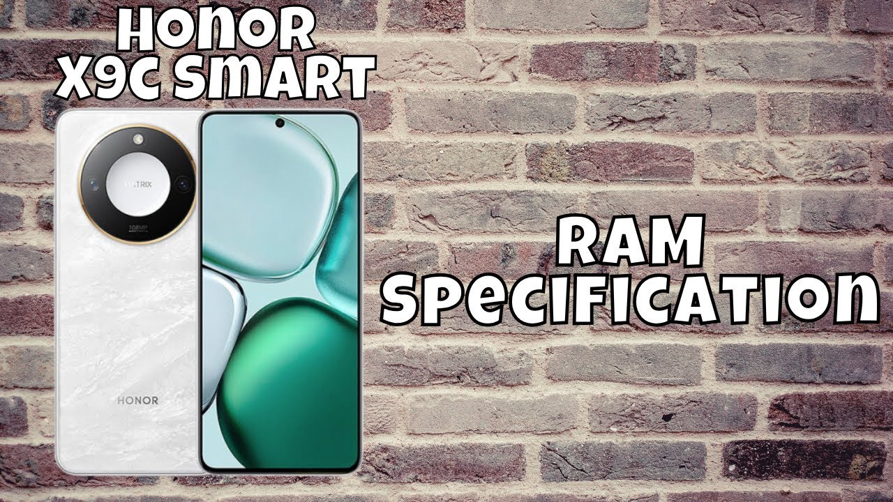 How To Check RAM Memory On Honor X9c Smart / RAM Specification - YouTube