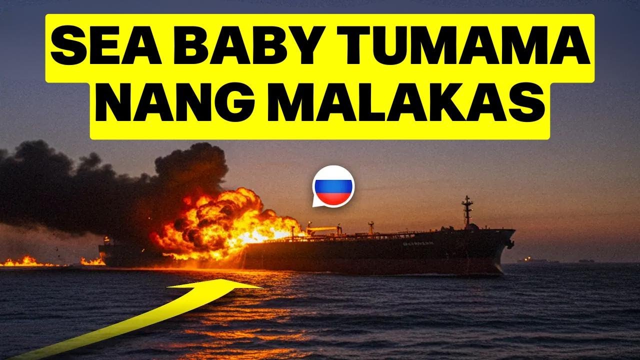 Nagka-engkwentro ang SEA BABY ng Ukraine at SHADOW Fleet ng Russia ...