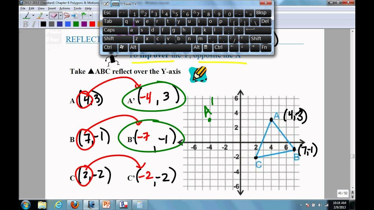 Preview Video 6 5 Translations, Reflections, Rotations, Dilations - YouTube