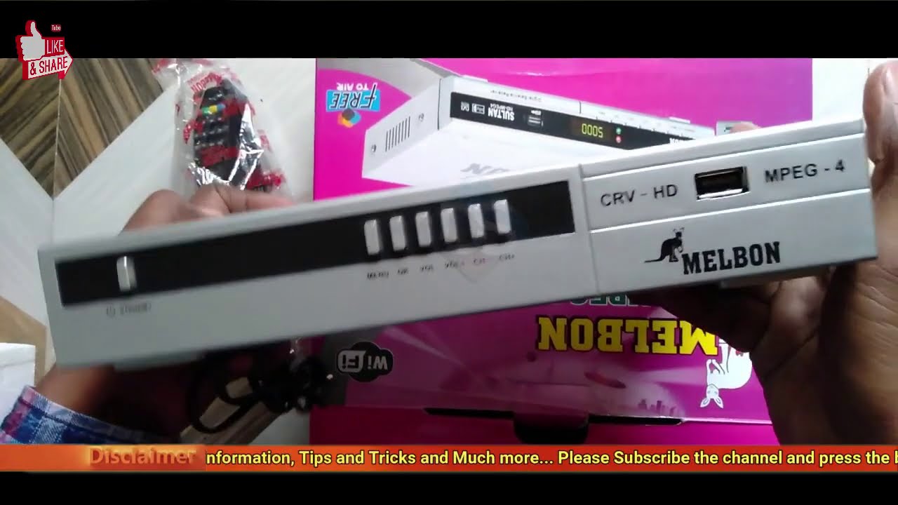 MELBON SULTAN CRV HD MPEG-4 SET TOP BOX...Melbon Sultan Crv HD Set Top ...