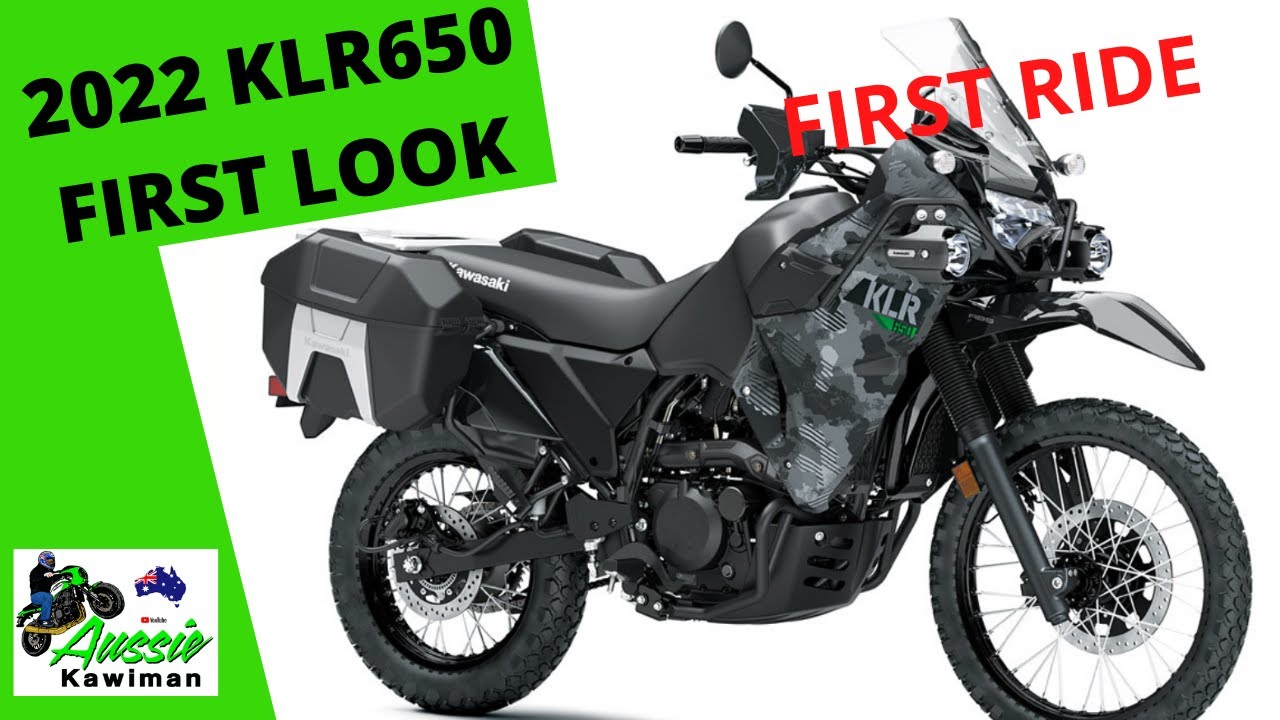 2022 KLR650 FIRST RIDE and look... - YouTube