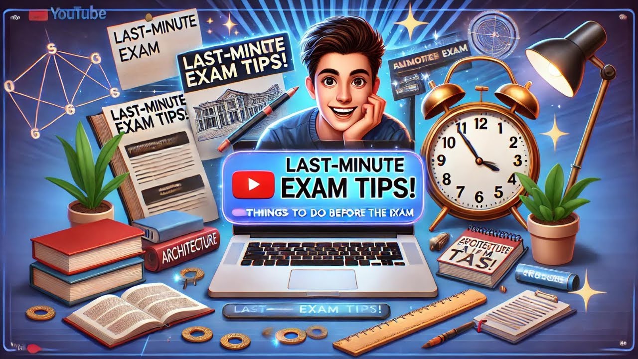 Last-Minute Exam Tips for Architecture Entrance Exam | Things to Do ...