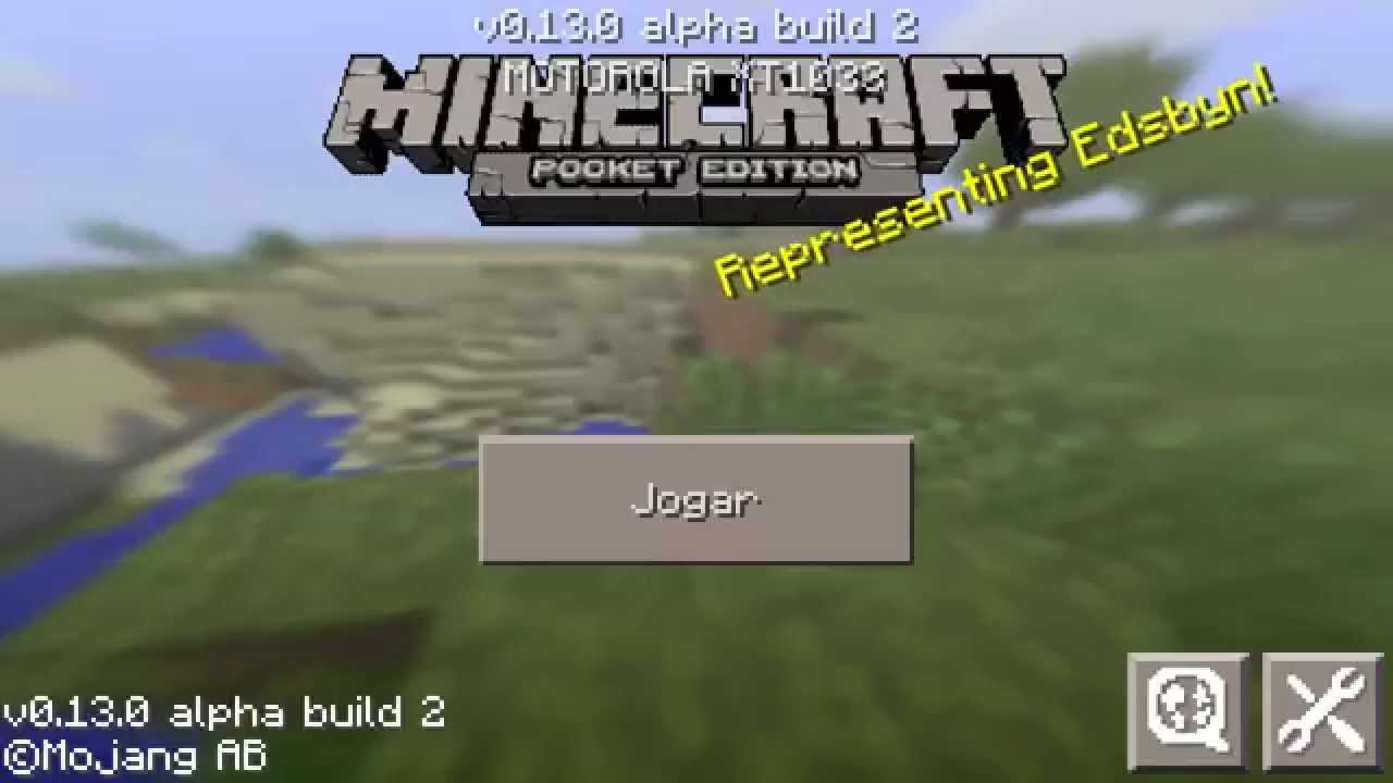 Minecraft PE alpha build 2 - YouTube