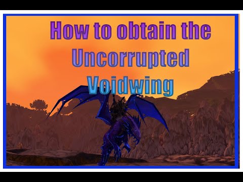 How to get the Uncorrupted Voidwing Mount - YouTube