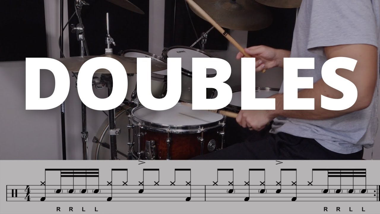 Double Strokes in a Drum Groove Sound AMAZING - YouTube
