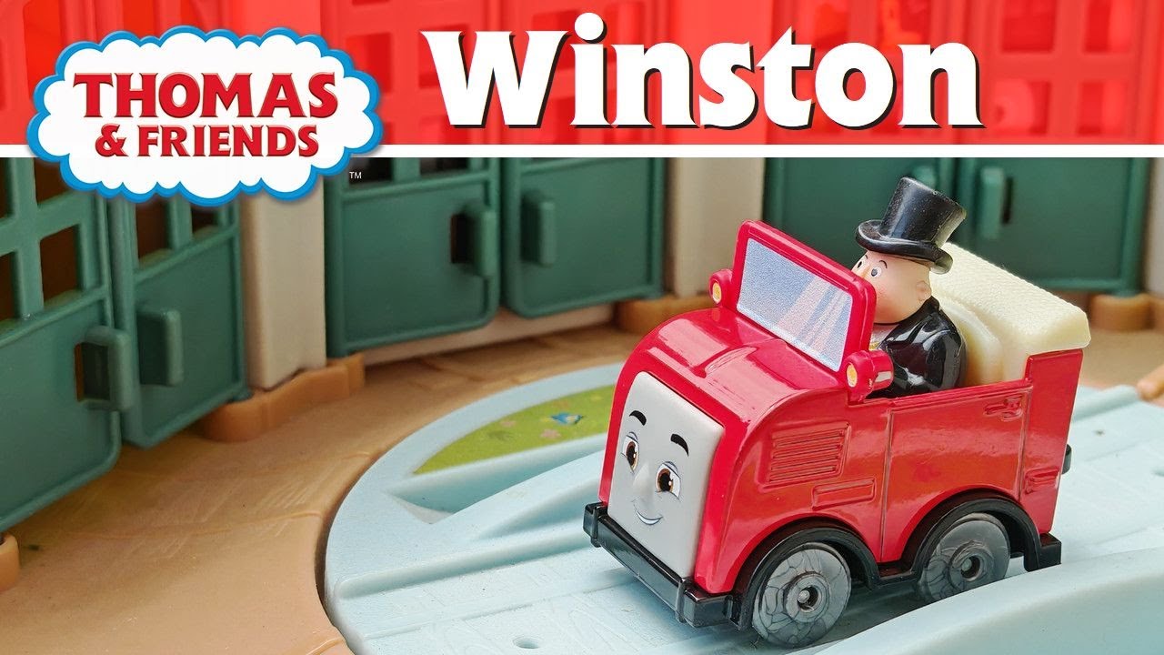 THOMAS & FRIENDS - ALL ENGINES GO 118: Winston the Track Car - YouTube