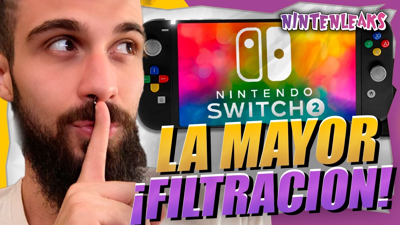 ⚠️¡FILTRACIÓN MASIVA de NINTENDO SWITCH 2! ¡NOMBRE de la CONSOLA, JOY ...