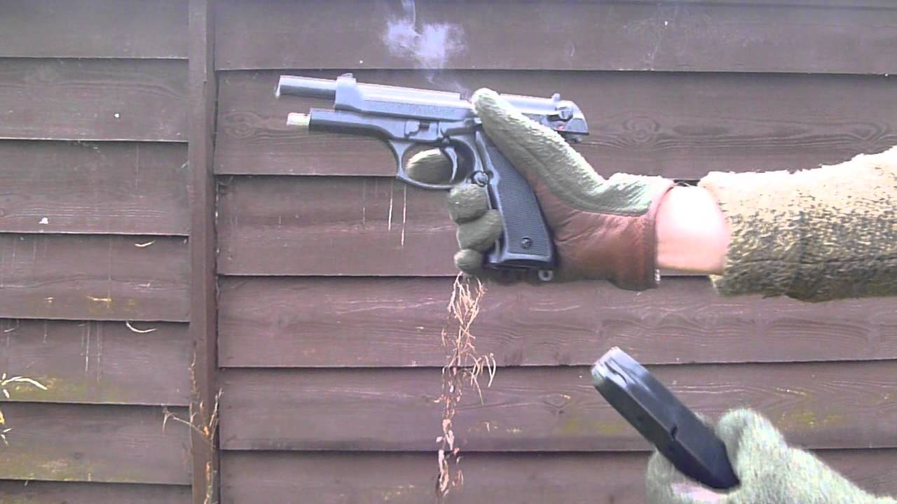 Kimar Mod 92 9mm PAK - YouTube