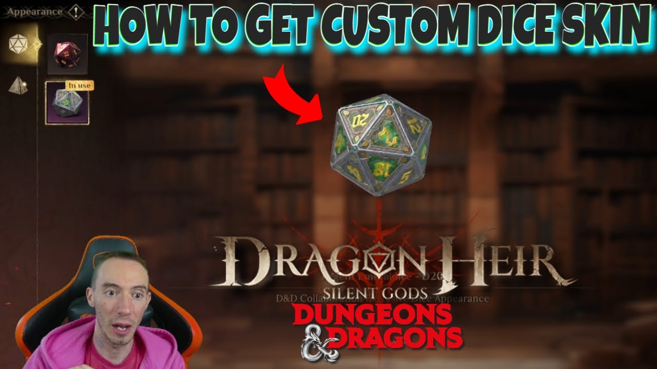 How To Get Custom Dice Skin In Dragonheir Silent Gods Dungeons ...