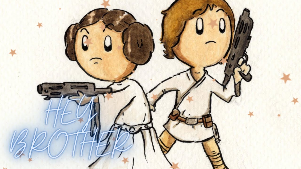 LUKE AND LEIA - HEY BROTHER - YouTube
