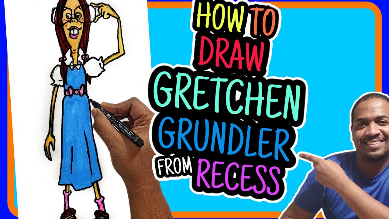 Drawing Gretchen From Recess - YouTube