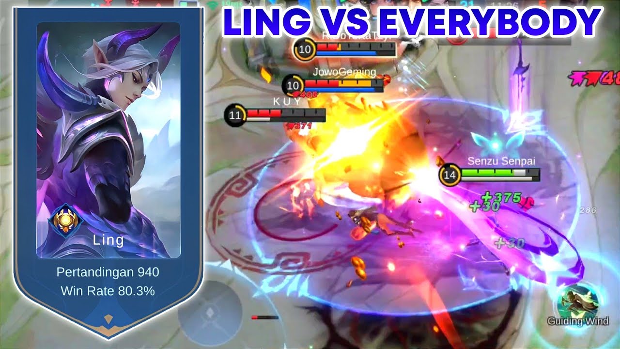 LING GOD MODE FREESTYLE KILL | Mobile Legends - YouTube