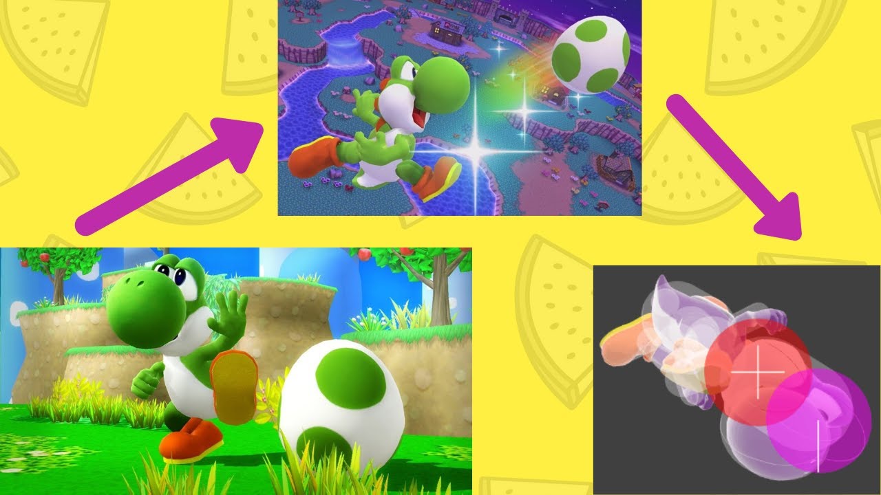 Dumb Yoshi egg throw kill setup compilation where 95% of it is just egg ...