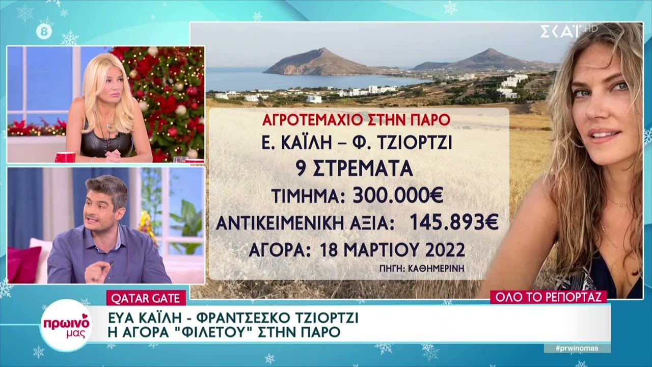 Η αγορά «φιλέτου» στην Πάρο από την Εύα Καϊλή και τον Φρατζέσκο ...
