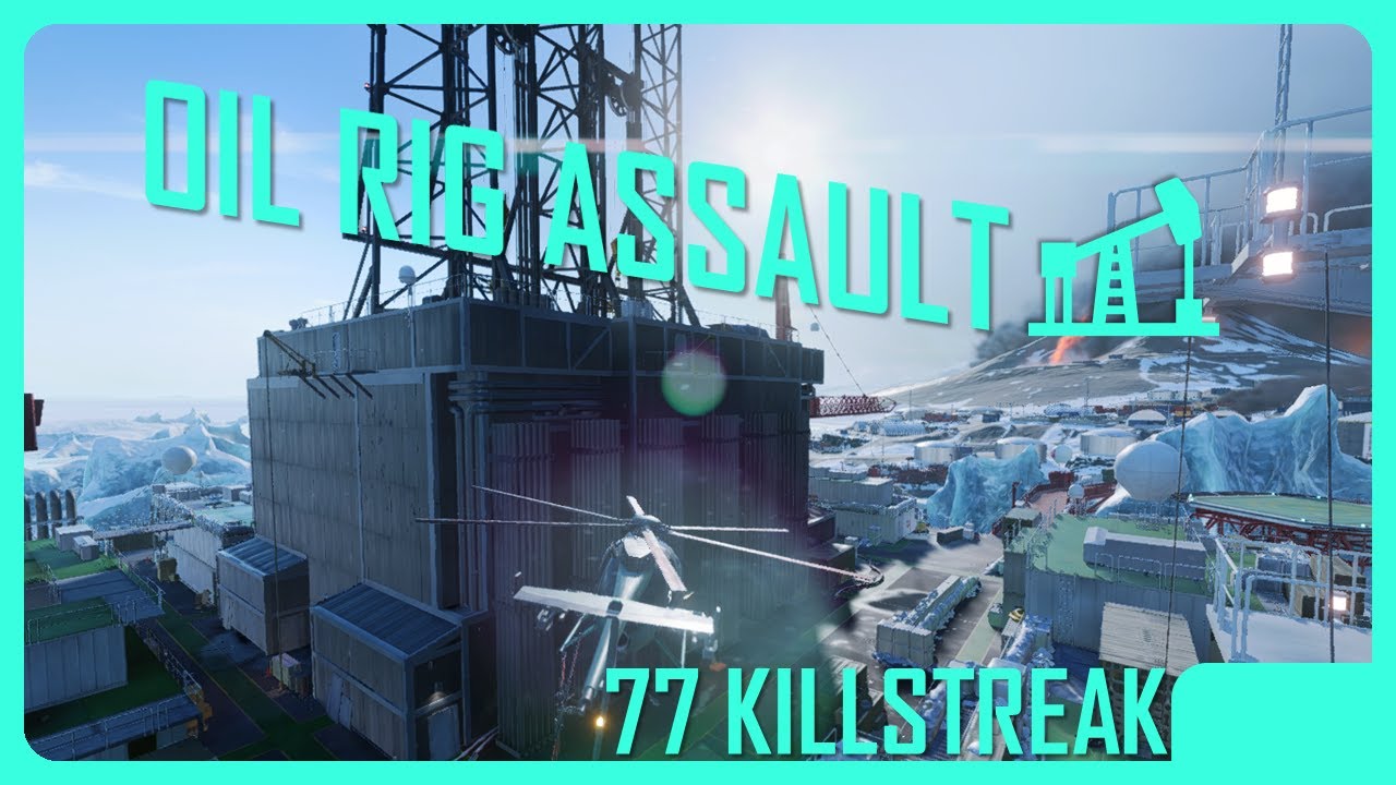 OIL RIG ASSAULT | 77 Killstreak, contested Oil Rig Battlefield 2042 ...