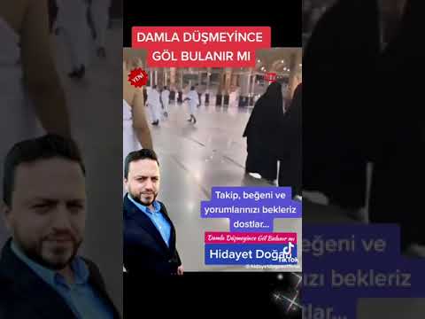 Damla düşmeyince göl bulanırmı