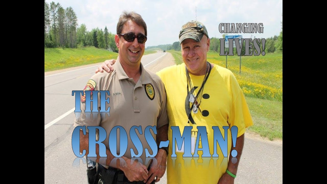 The Cross-Man: Changing Lives Through Crosses! - YouTube