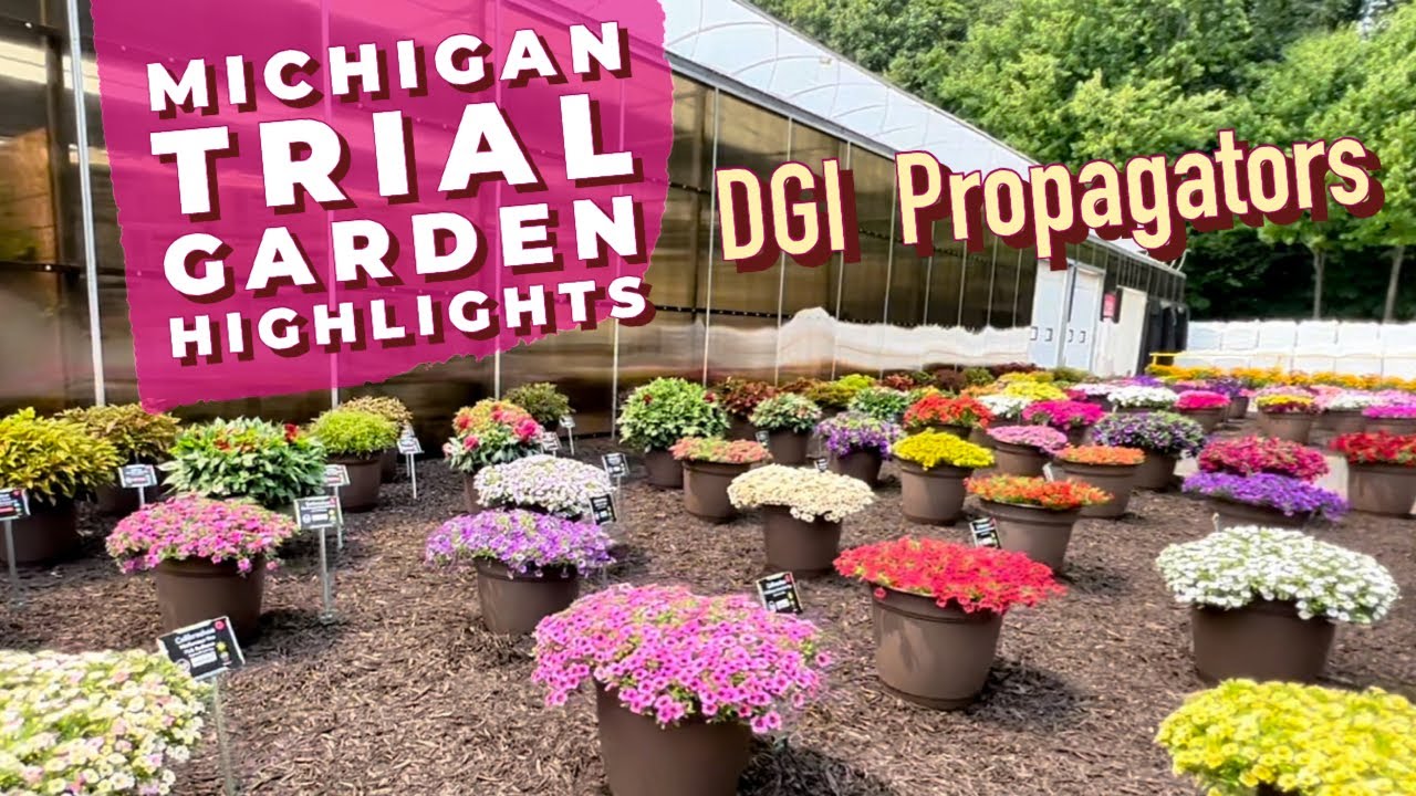 Michigan Trial Garden Highlights #2 DGI Propagators - YouTube