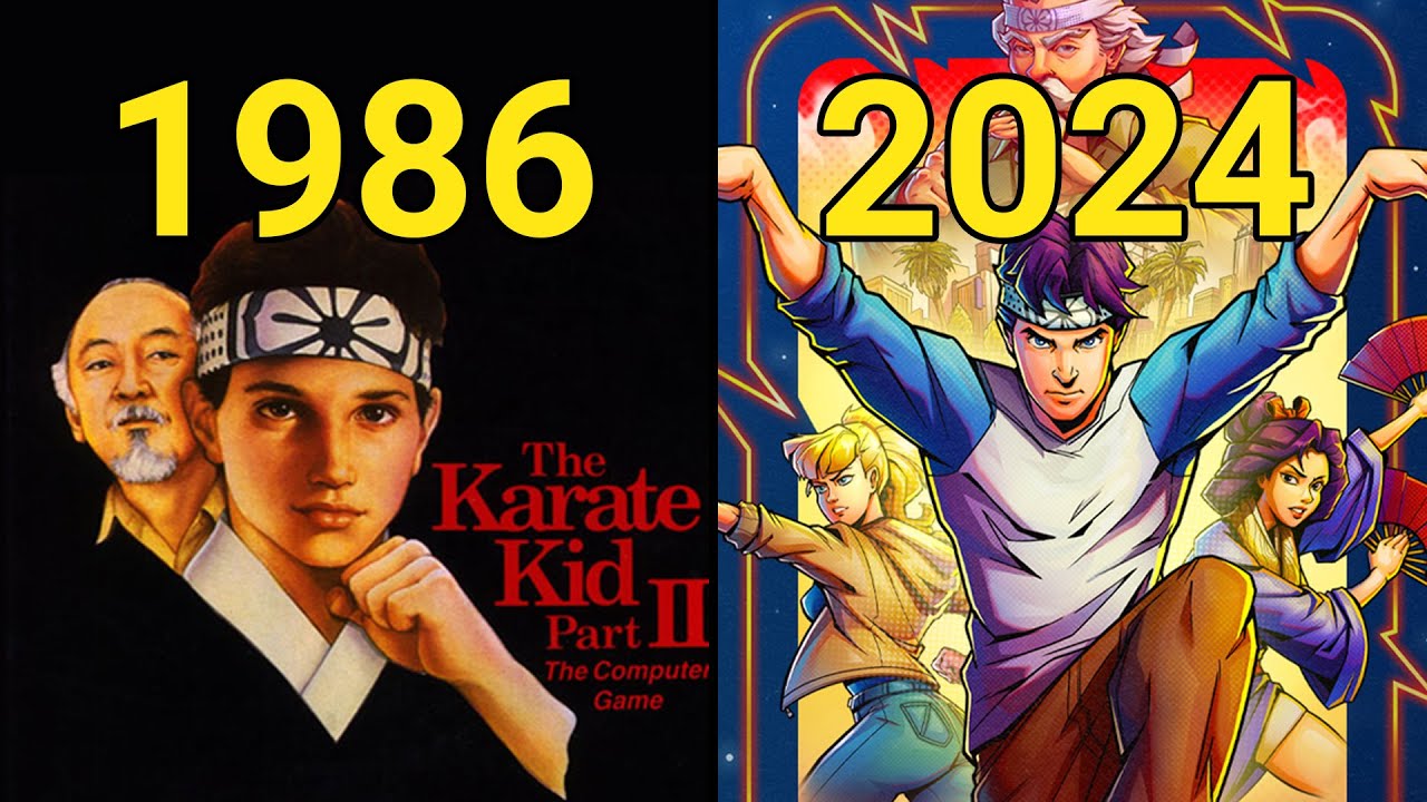 Evolution of The Karate Kid / Cobra Kai Games (1986-2024) - YouTube