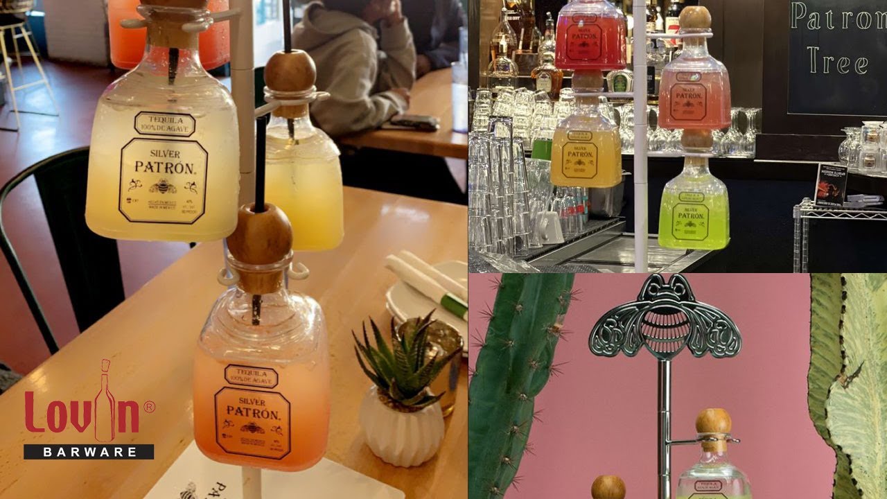 Margarita Tree or Patron Flight #Patrontree - YouTube