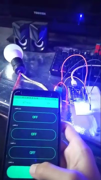 Project IoT Sederhana Menggunakan Nodemcu ESP8266 dan Relay 1 Channel Bisa menghidupkan lampu ...