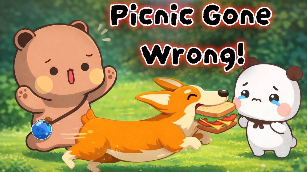Bubu Dudu Picnic Gone Wrong! || Budu Dudu | Goma Peach | Cute Couple ...
