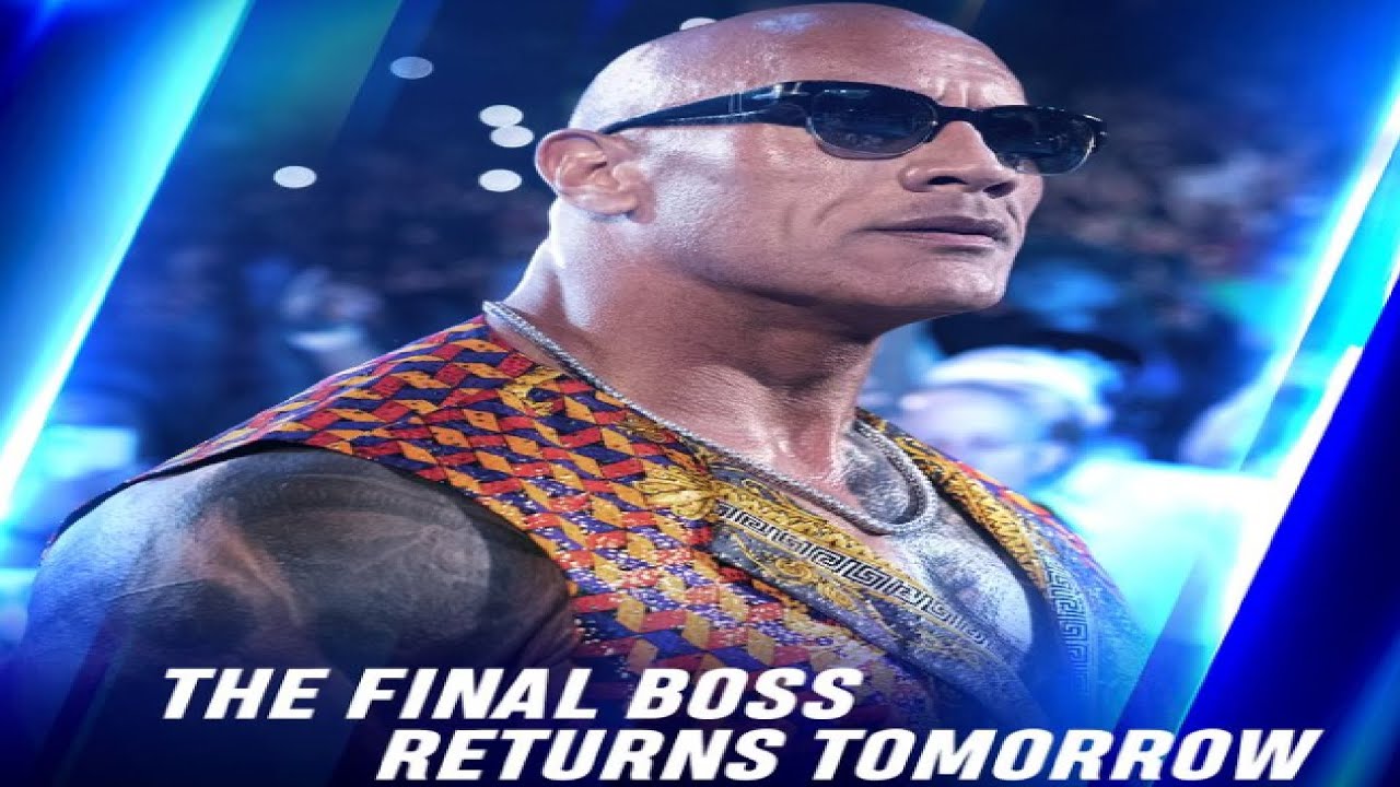 THE ROCK RETURNS TONIGHT... ON SMACKDOWN! - YouTube