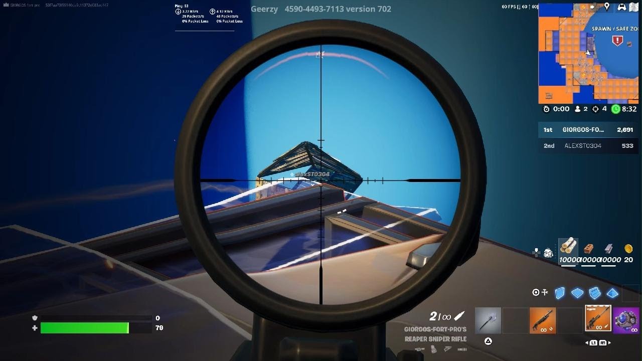 Το καλυτερο Sniper στην ιστορια του fortnite - YouTube