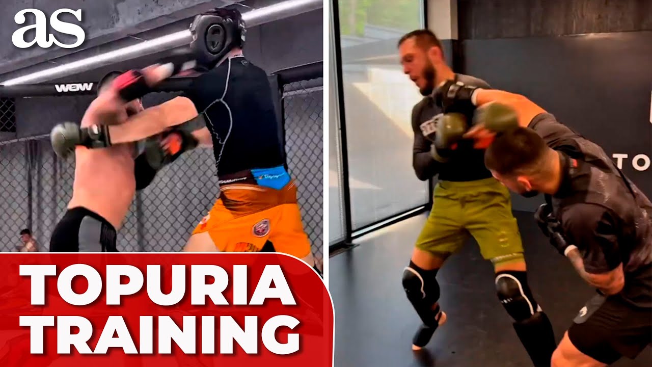 ILIA TOPURIA unleashes brutal training ahead of UFC LIGHTWEIGHT TITLE ...