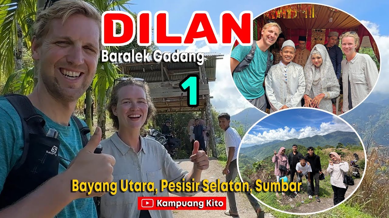 Perjalanan luar biasa ke Dilan - Bule Masuk Kampung - YouTube